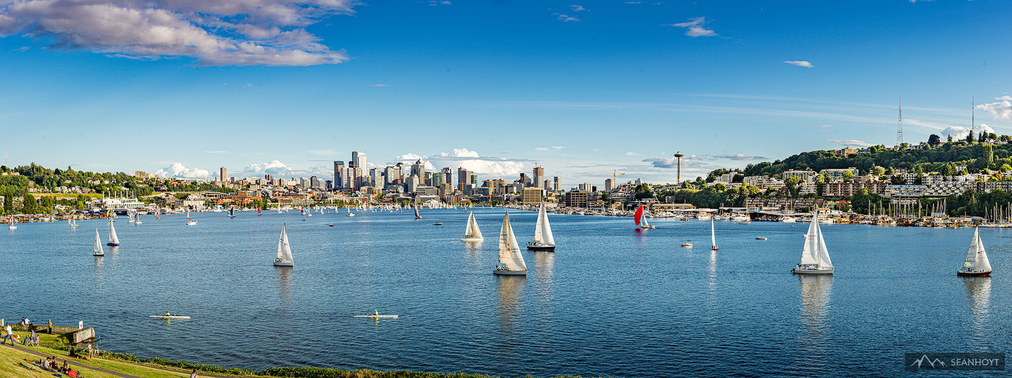 Summer Sailing Around Seattle's Lake Union – Sean Hoyt Landscape ...